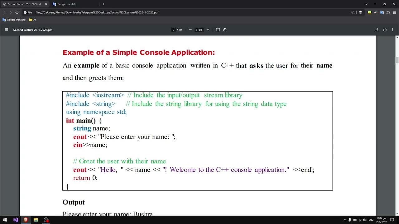 Visual Programming - Overview [2] - YouTube