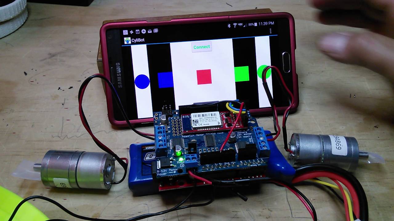 Testing Appinventor Android App Controlling Arduino Via Bluetooth Youtube