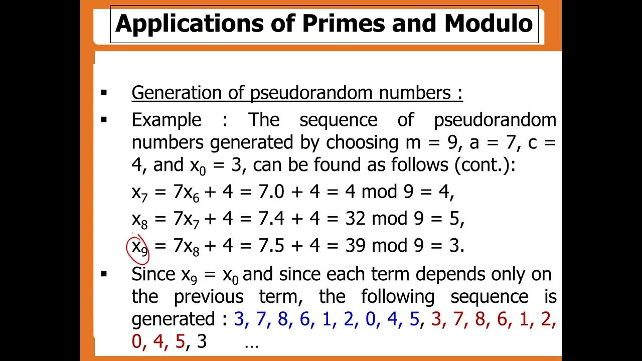 Aplikasi Number Theory Pseudorandom Number - YouTube