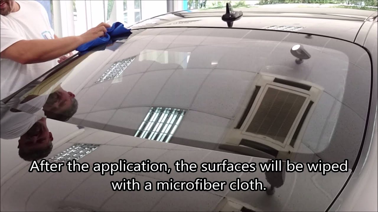 AquaShield Liquid Crystal Coating Application - YouTube
