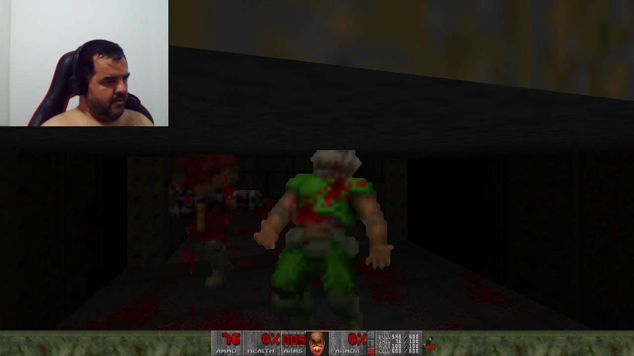 ultimate doom + brutal doom the flesh consumed, first time on map 7 ...
