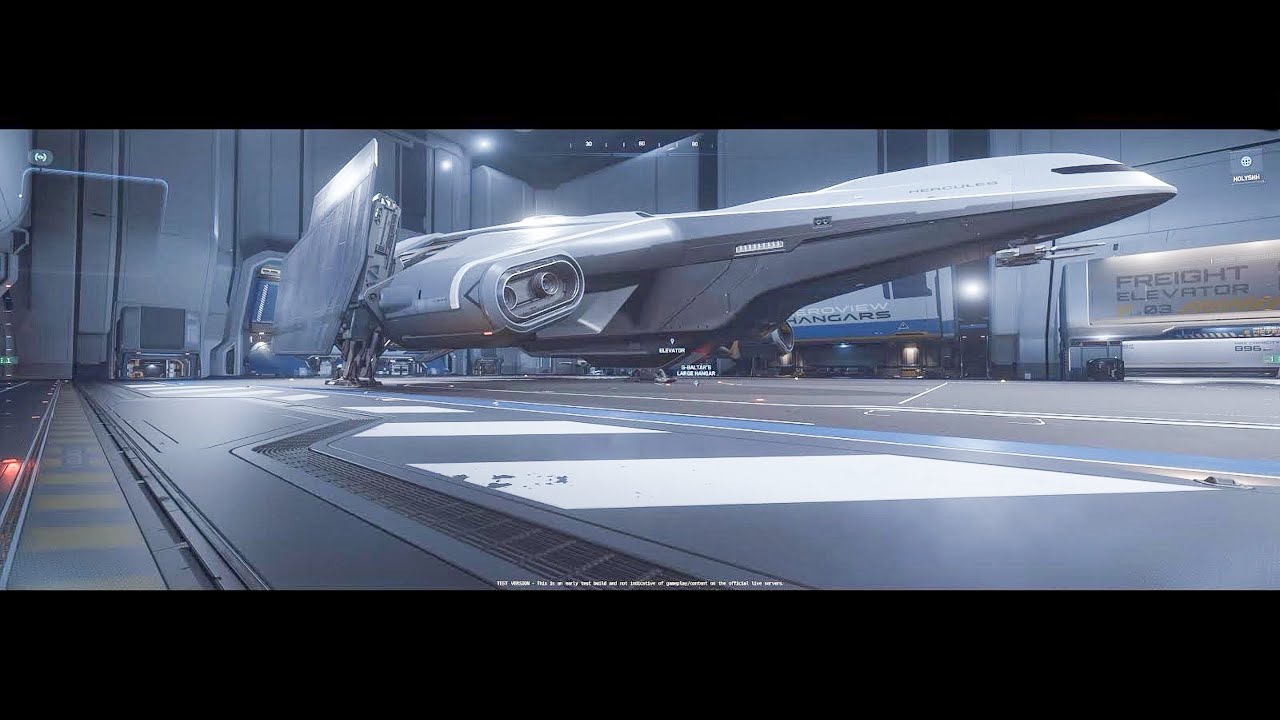 Star Citizen 3.24 - Freight Elevators - Personal Hangars - Storage ...