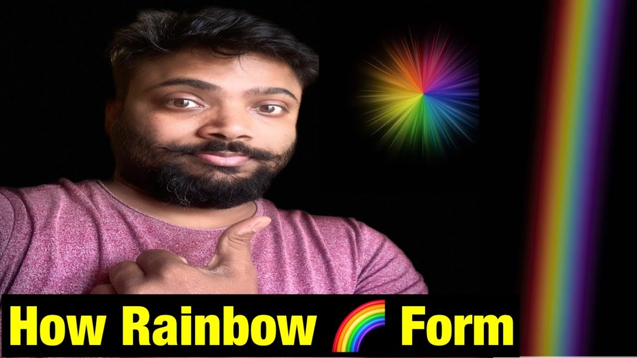 How To Make A Rainbow At Home | SCIENCE TRICK - YouTube