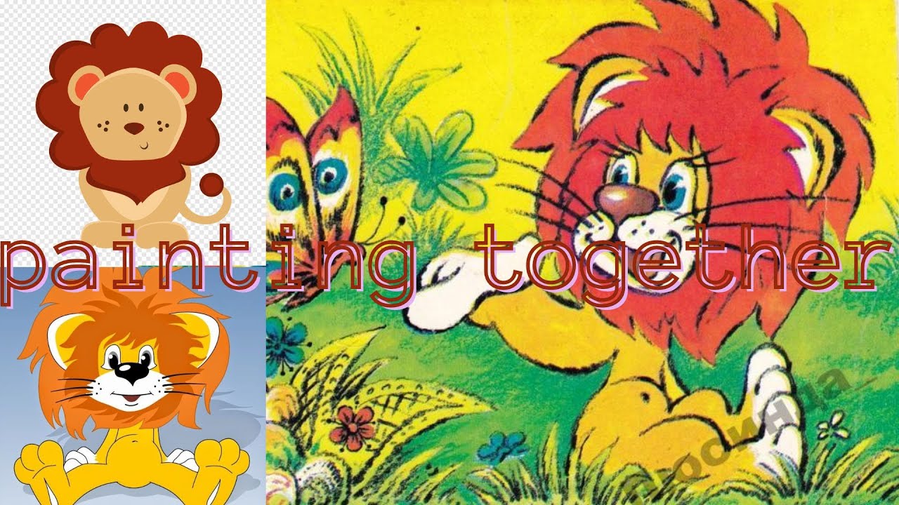 Learning to identify animals/learn to paint/painting the lion/become a ...