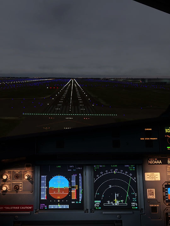 MSFS2020 | Airbus A321 landing at Dallas-Ft Worth Intl #aviation #msfs2020 #landing #airbus ...