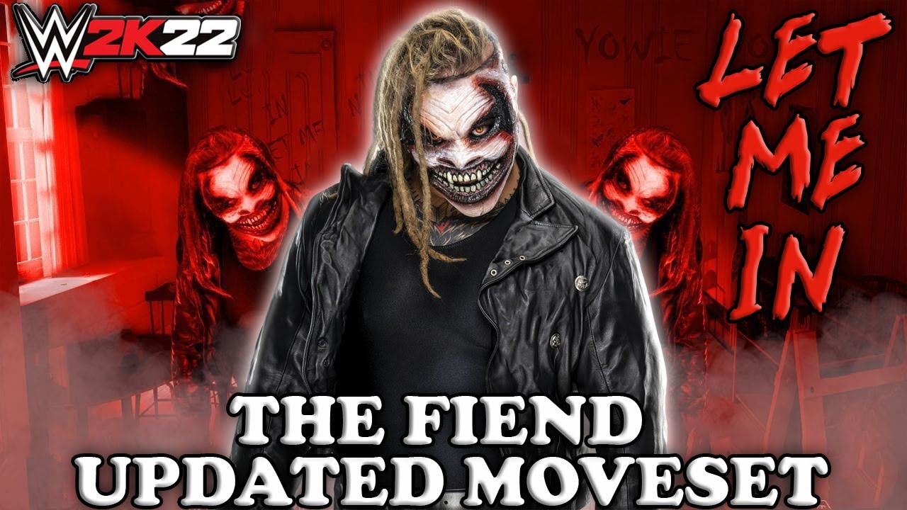 WWE 2K22 The Fiend Updated Moveset - YouTube