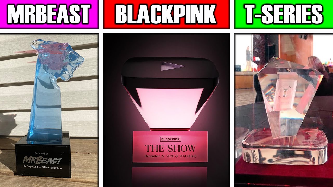 YouTuberi Koji Su Dobili "Custom Play Button" Za 50 Miliona Pretplatnka ...