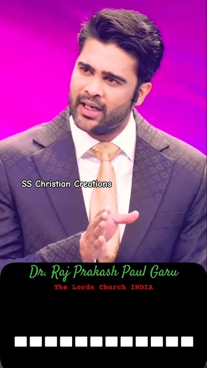 కోపపడుడి కానీ ||Bro Raj Prakash Paul Messages - YouTube