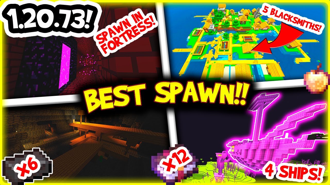 (GOOD SEED) PERFECT SPAWN SEED in MINECRAFT 1.20.73!!! 2024 - YouTube
