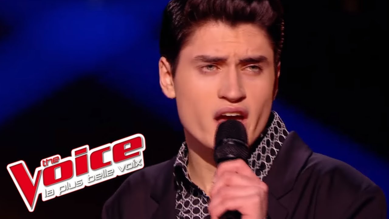 The Temptations – My Girl | David Thibault | The Voice France 2015 | Épreuve Ultime - YouTube
