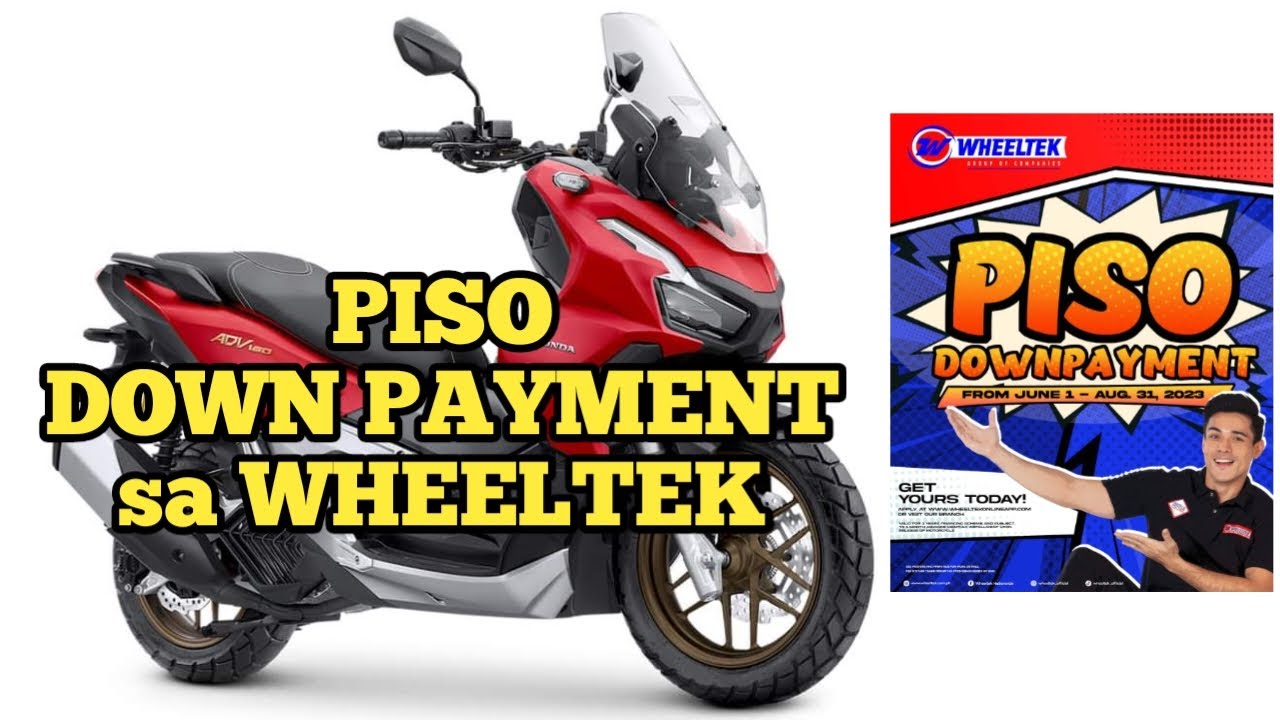 PRESYO NG MGA MOTOR SA WHEELTEK | DOWN | MONTHLY - YouTube