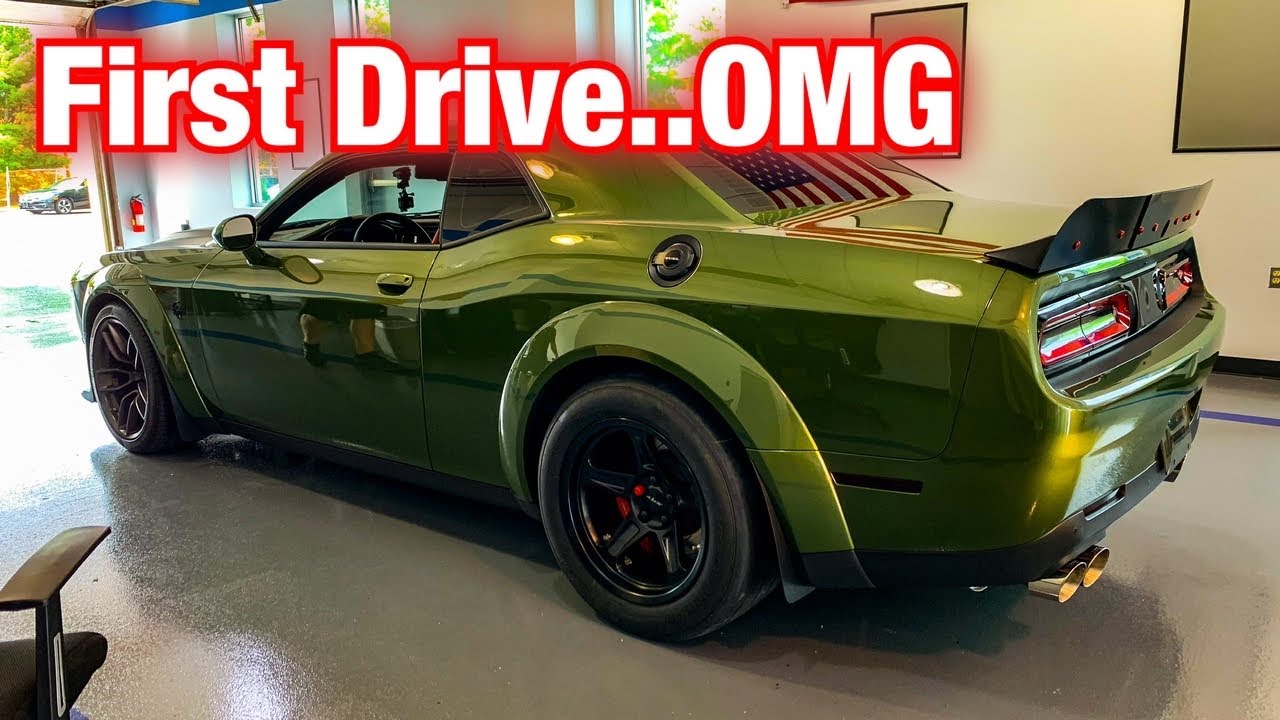 First Drive in My 1000hp E85 Hellcat Redeye! OMG INSANE! - YouTube
