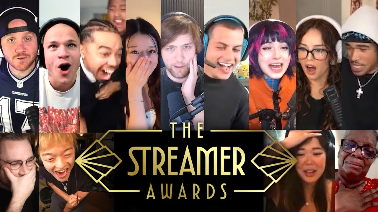 Every Streamer Reaction To Streamer Award Nominations - YouTube