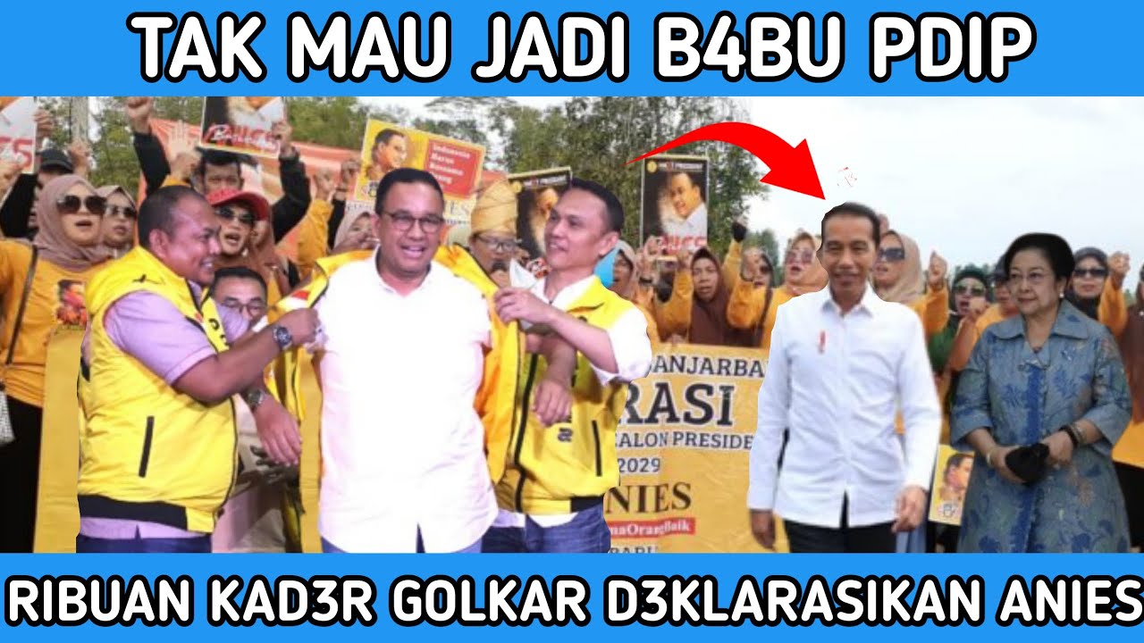 BRITA TERBARU ~ TAK MAU JAD! B4BU PDIP.! RIBU4N KADER GOLKAR ...
