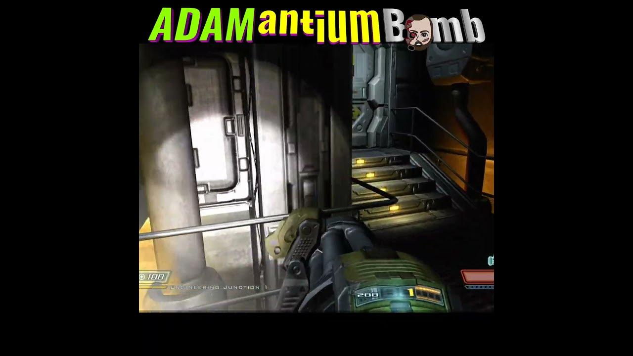 Doom 3: The Lost Mission - Friday Night DOOM #000 043 | Veteran Mode Exis Labs Sector 2 #shorts ...