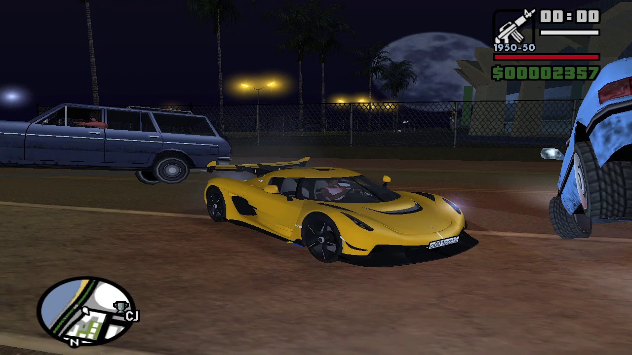 Flying car mode in gta san andereas (speed of light) - YouTube
