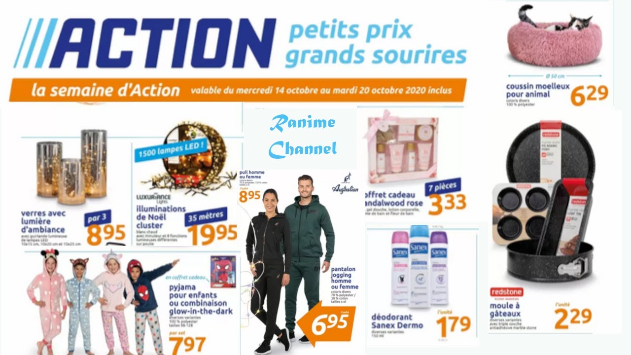 La Semaine Daction Catalogue Du 14 Au 20 Octobre 2020 Inclus Youtube