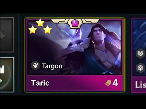 3 Star Taric 1 vs ALL⭐⭐⭐! TFT Set 16