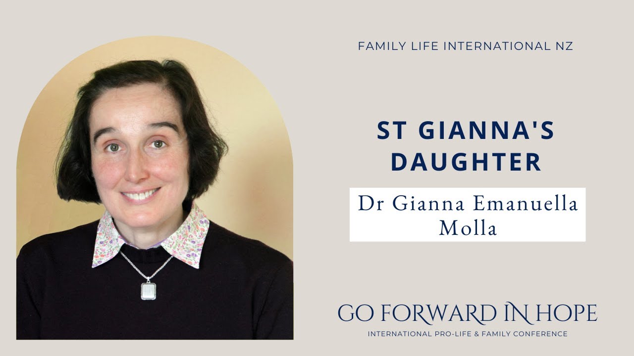 The Story Of St Gianna Her Daughter Dr Gianna Emanuela Mollas Conference Dinner Talk Youtube