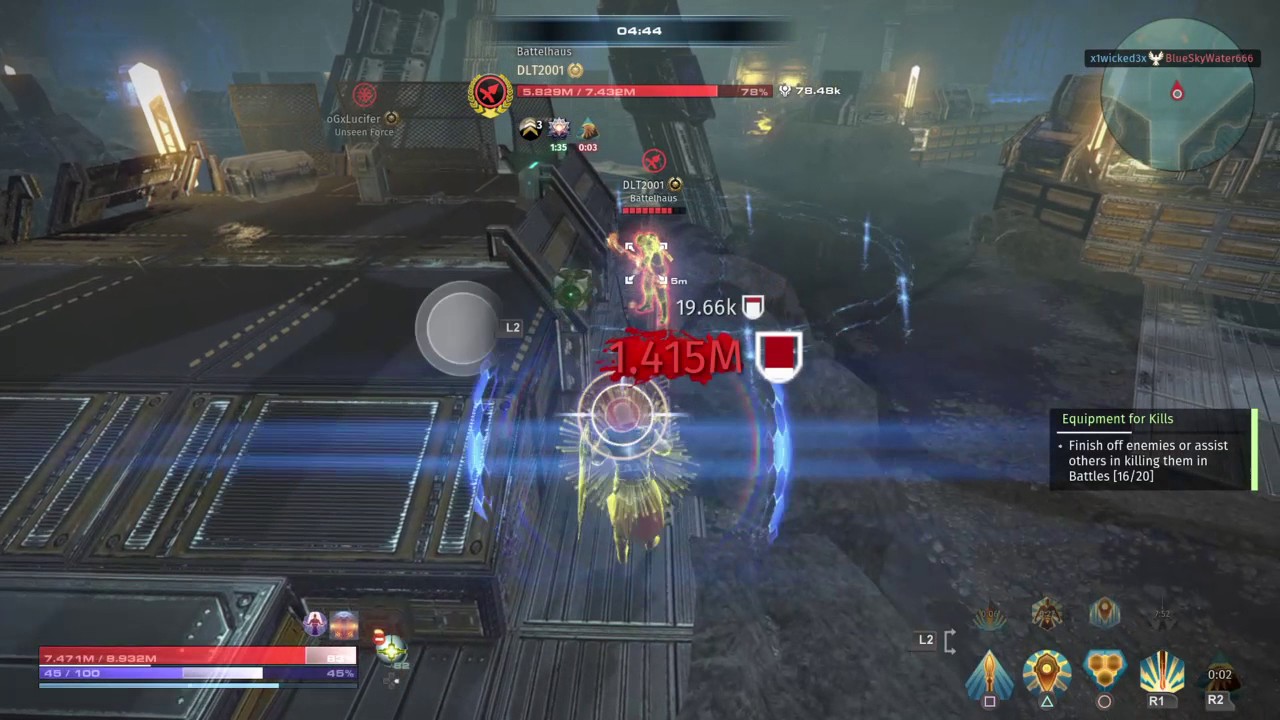 Skyforge pvp knight 110k (x1wicked3x) - YouTube