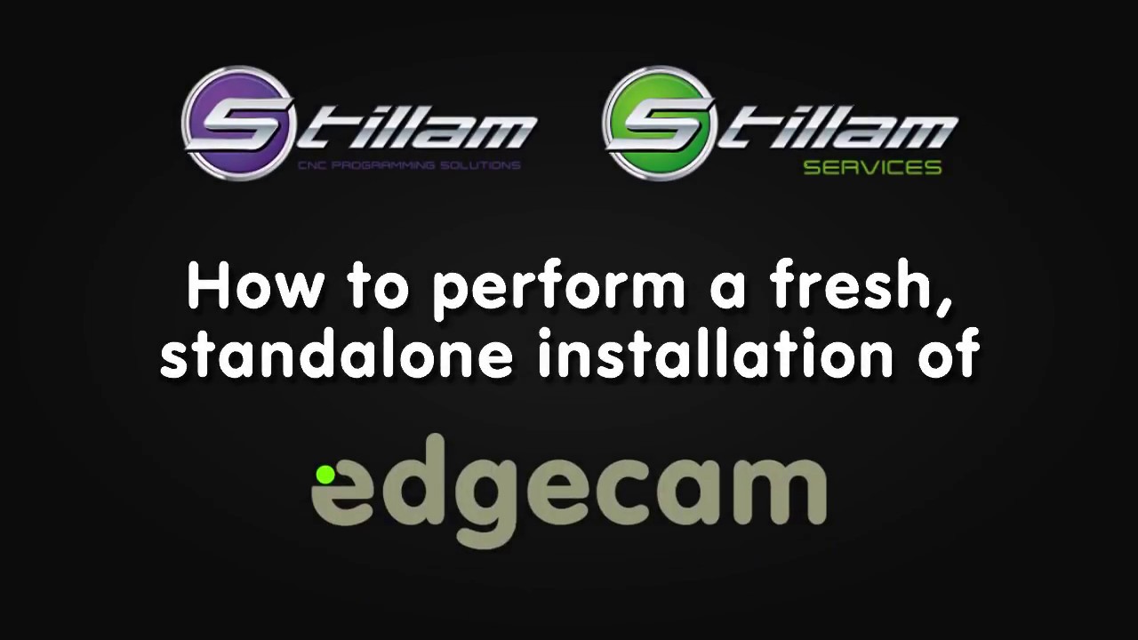 How to perform a fresh install of Edgecam (from the USB) - YouTube