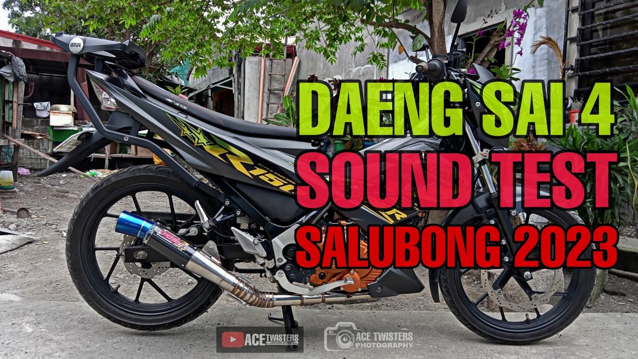 VLOG#115 Daeng Sai 4 || Sound test open muffler || BOMBAHAN SESSIONS ...