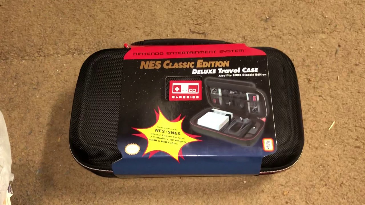 Unboxing NES classic travel case - YouTube