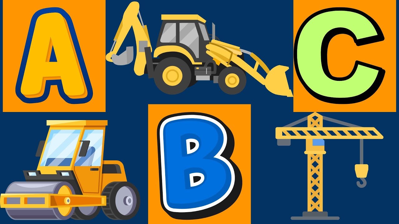ABC with Vehicles 🚚 | Fun Alphabet Ride for Kids #abcd # ...