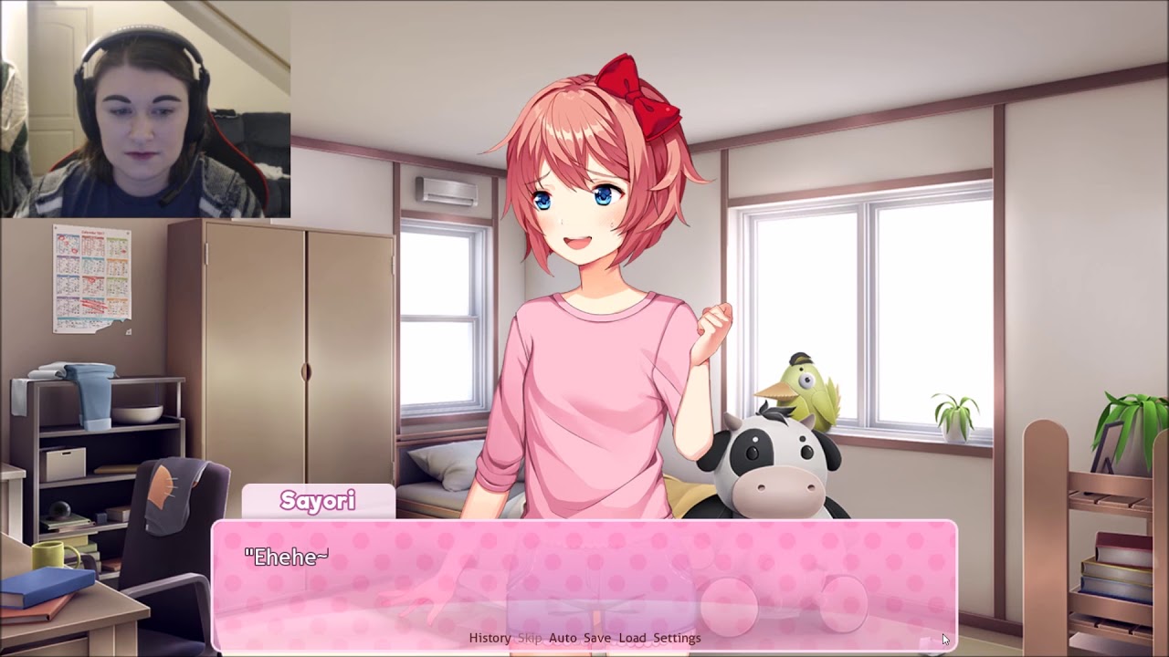 The Truth Behind Sayori's Smile ~ Doki Doki Literature Club #5 - YouTube