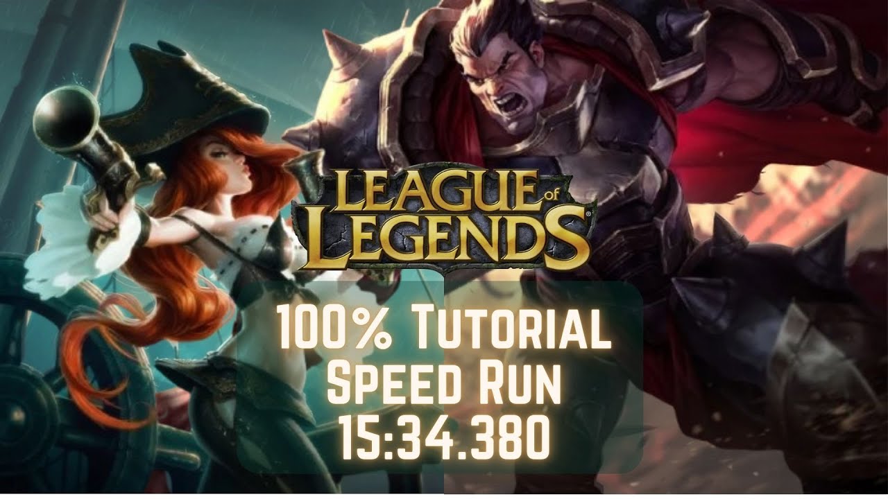 Miss Fortune/Darius 100% Tutorial Speed Run - League of Legends [15:34.380] - YouTube