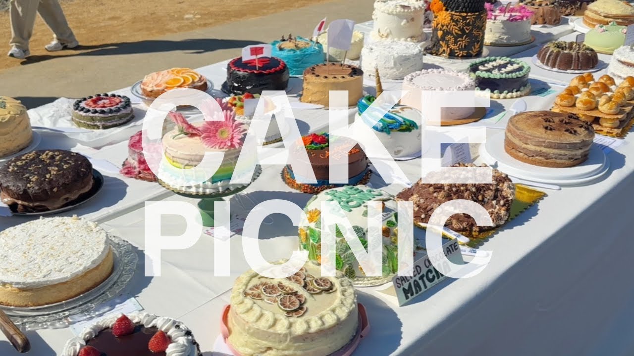 CAKE PICNIC SF 2025 | beginner baking, our experience, what we ate ...