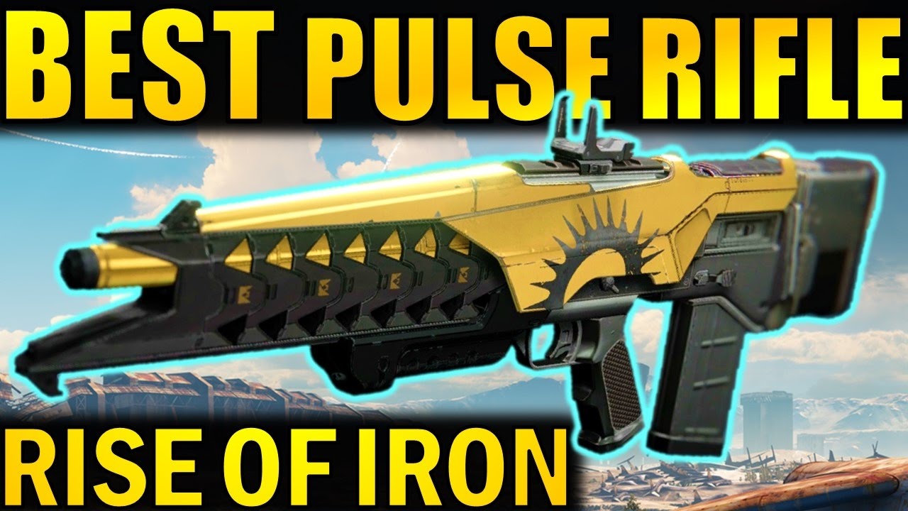 Destiny: BEST PULSE RIFLE? | Blind Perdition (Adept) | New Trials of ...
