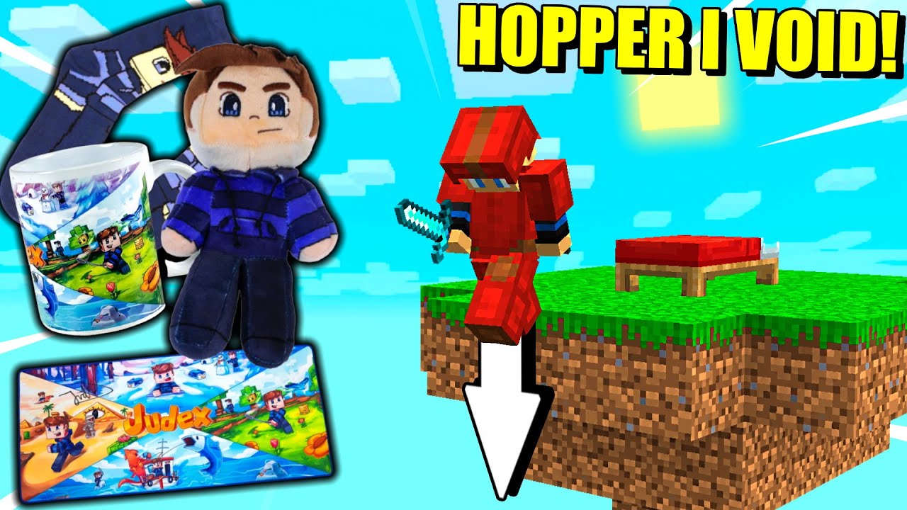 Minecraft Bedwars, men jeg hopper i Void hvis man køber merch... - YouTube
