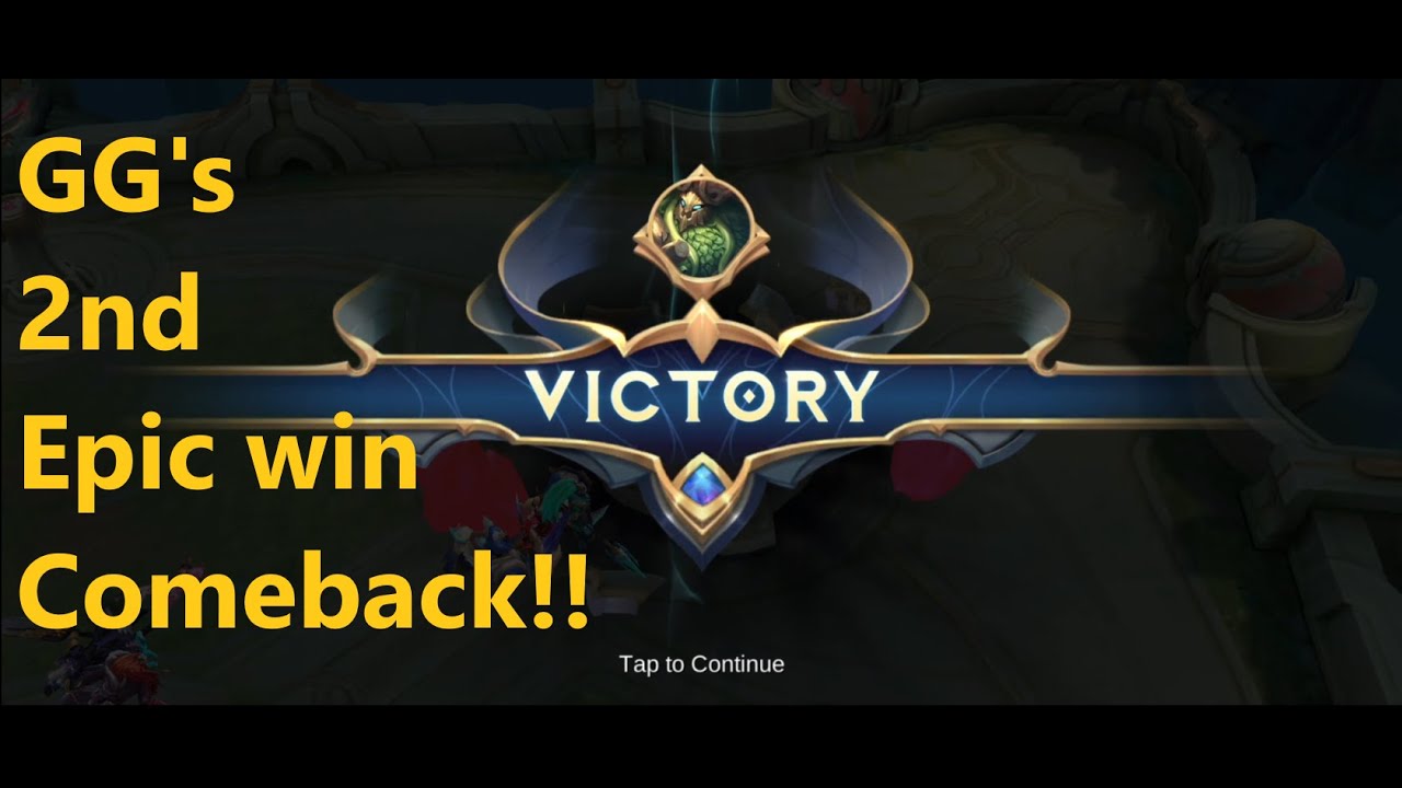 ML Practice P-7, 2nd Epic comeback (Rank) BELERICK - YouTube