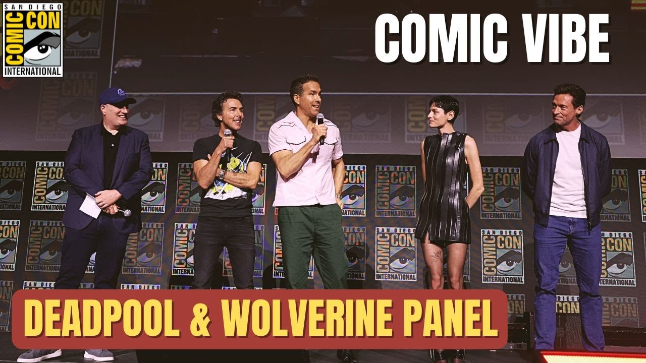 Deadpool & Wolverine Full Panel | San Diego Comic Con - YouTube