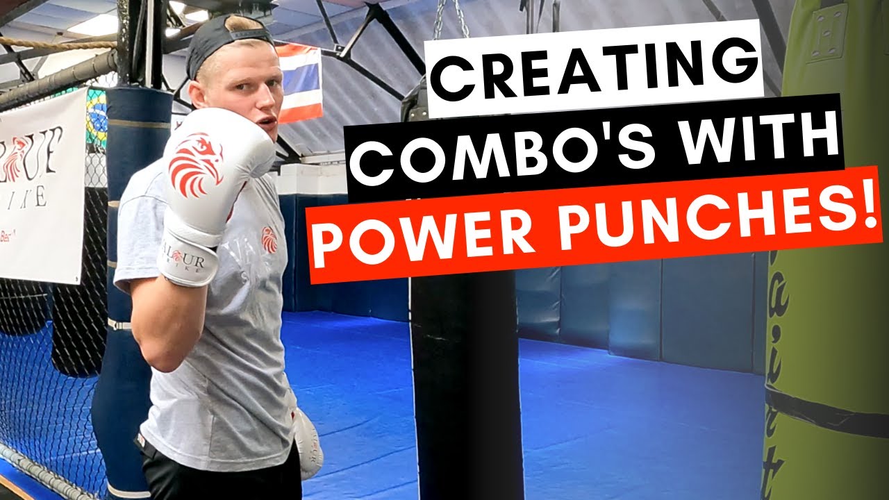 HEAVY BOXING COMBINATIONS | Setting up your punches with heavy hitting ...