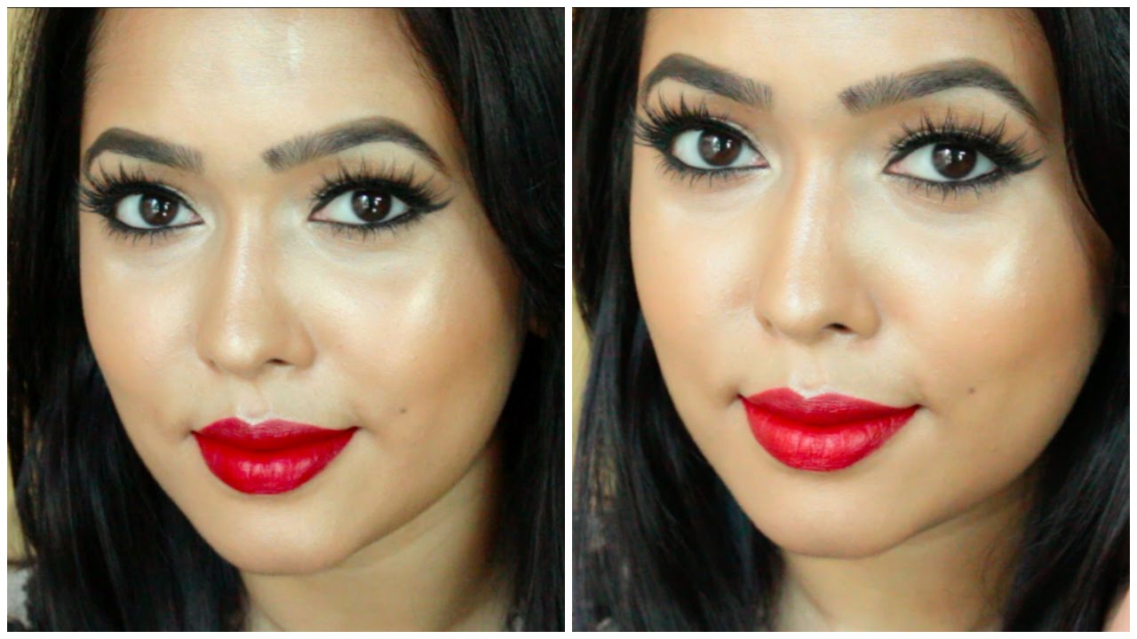 FULL FACE MAKEUP USING ONLY HIGHLIGHTERS CHALLENGE - YouTube