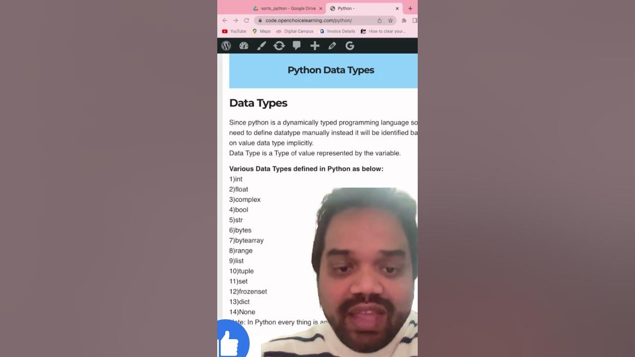 Python Episode 2 Python Datatypes Pythonprogramming Developers Programmers Computerscience