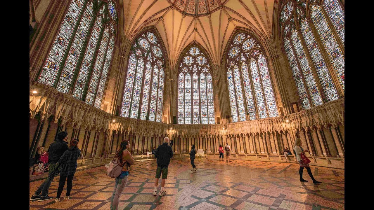 York Minster Chapter House Amazing Grace - YouTube