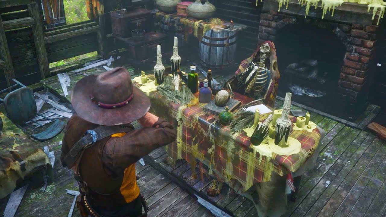 Creepy place near Emerald Ranch. Red Dead Redemption 2 - YouTube