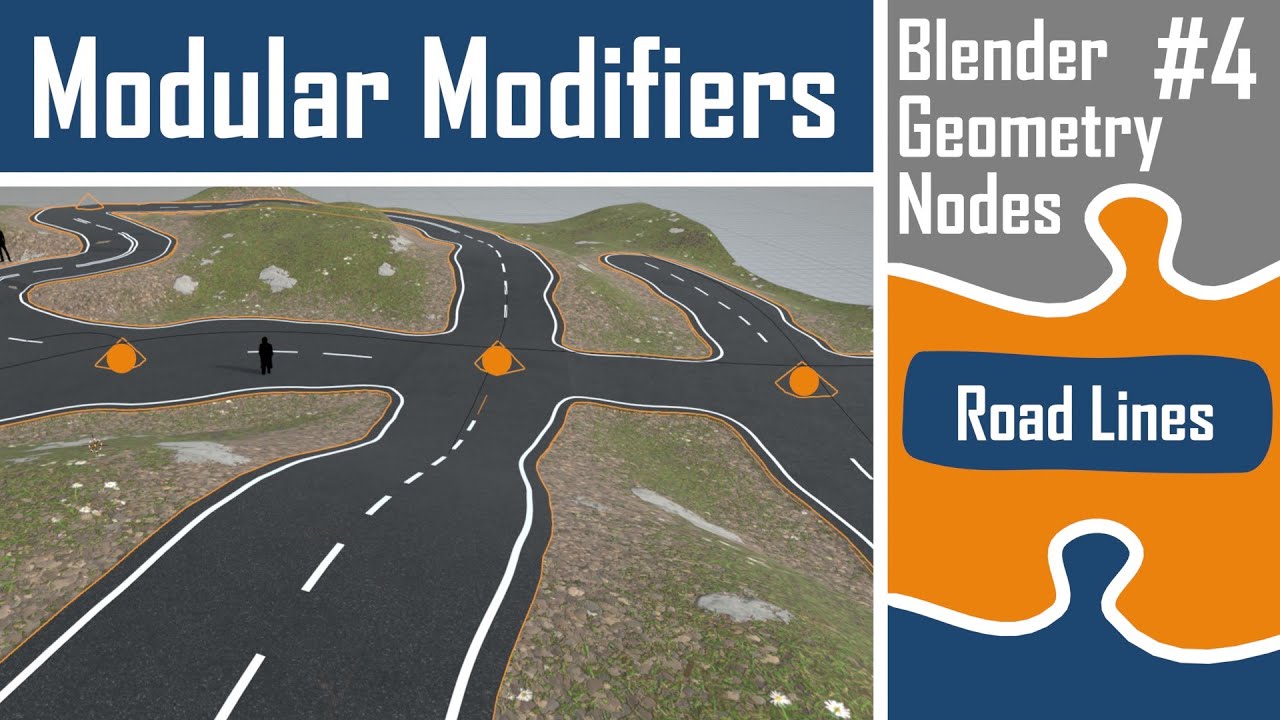 Road Lines: Making Modular Modifiers - Part 4 - YouTube