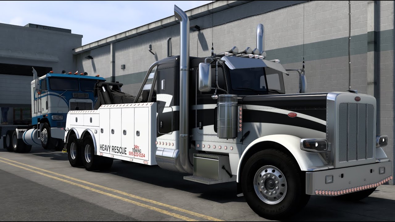 Jon Ruda Wrecker DLC - First Tow, Casper WY. to Rock Springs in ...