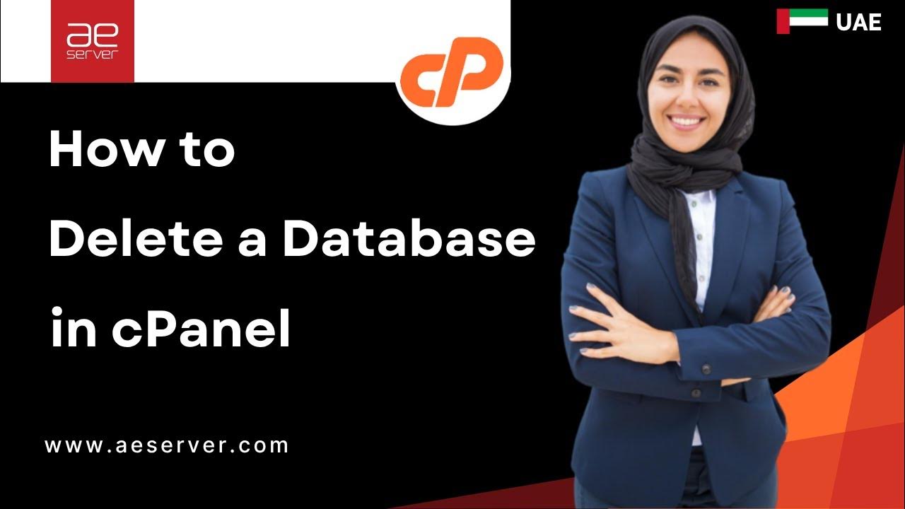 How to delete a database in cPanel with AEserver - YouTube
