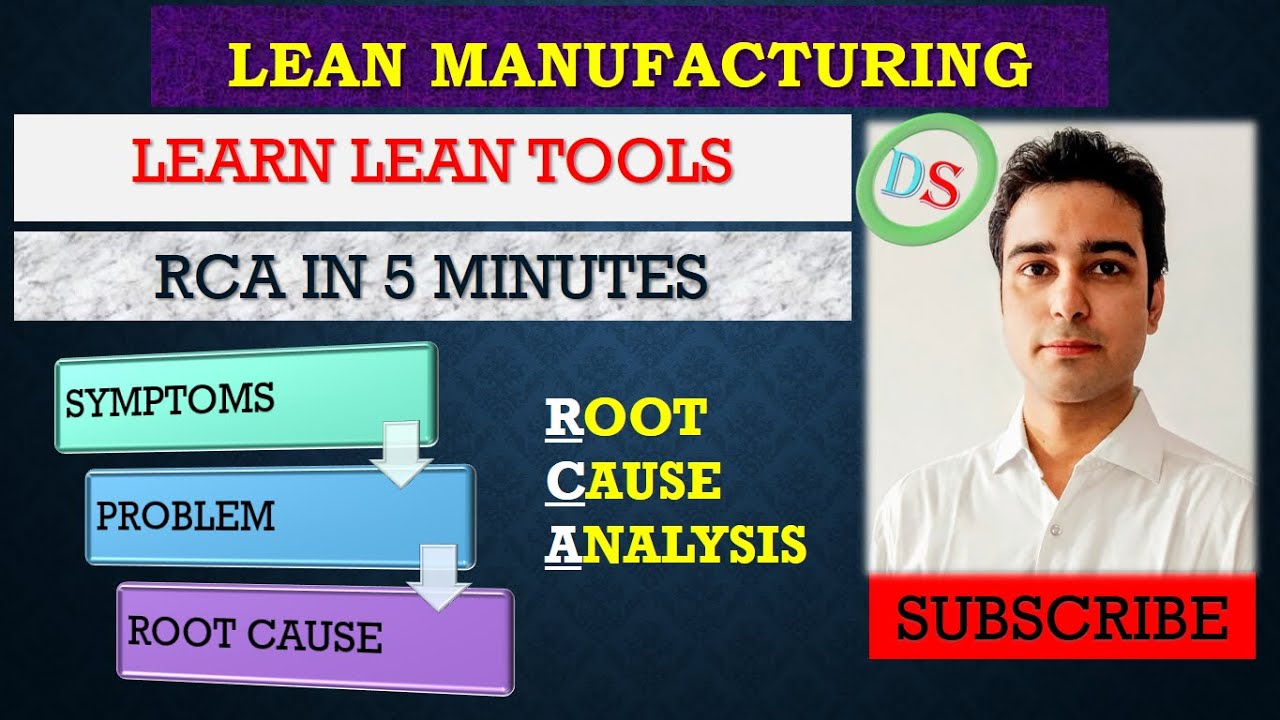 Learn ROOT CAUSE ANALYSIS in 5 minutes | Lean Tool 9 | Lean ...
