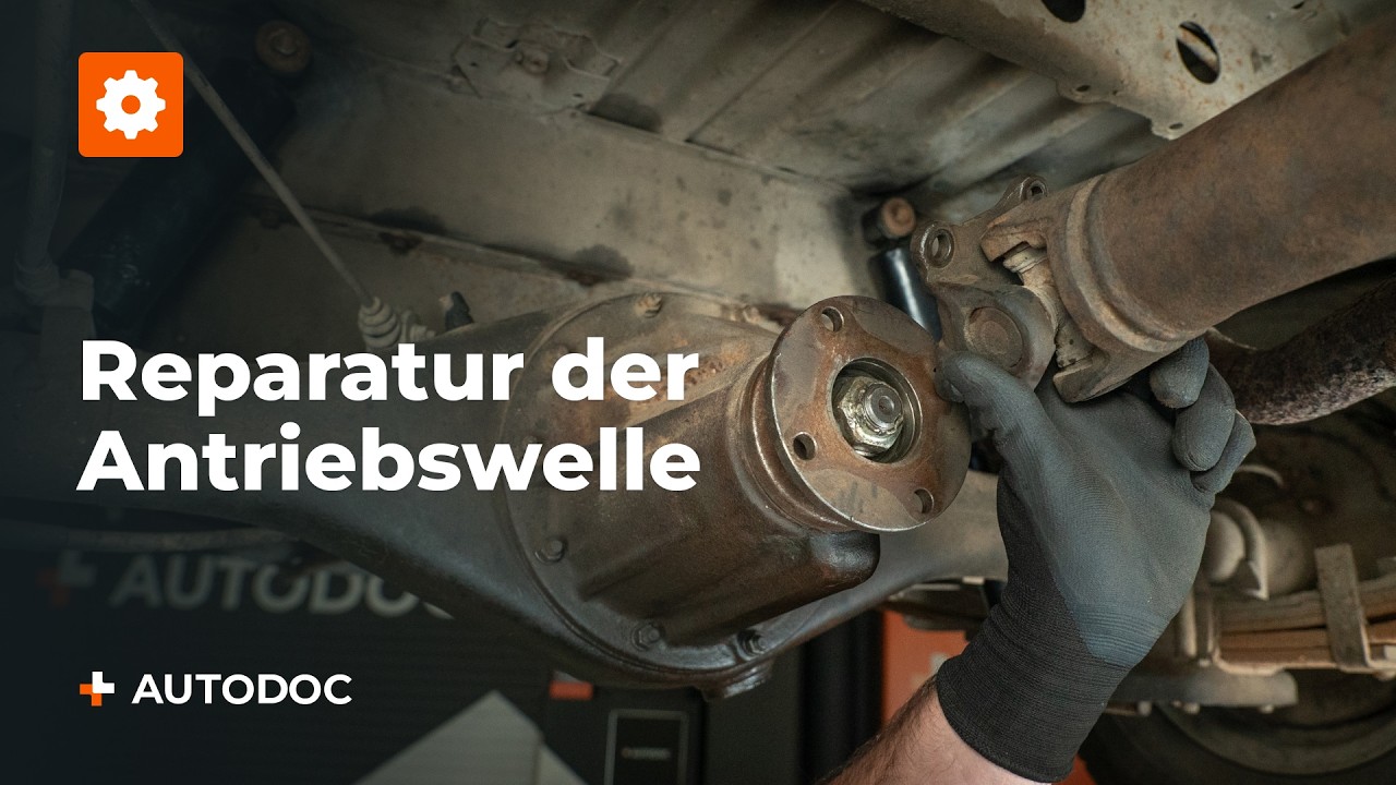 Antriebswelle selbst reparieren | Antriebsstrangreparatur – Teil 1 ...