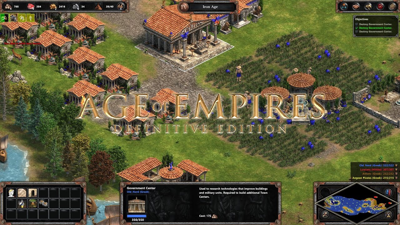 Age of Empires: Definitive Edition | Glory of Greece - Colonization of ...