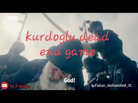 Kurdoglu dead scene killed by ertugrul | M_F kings - YouTube