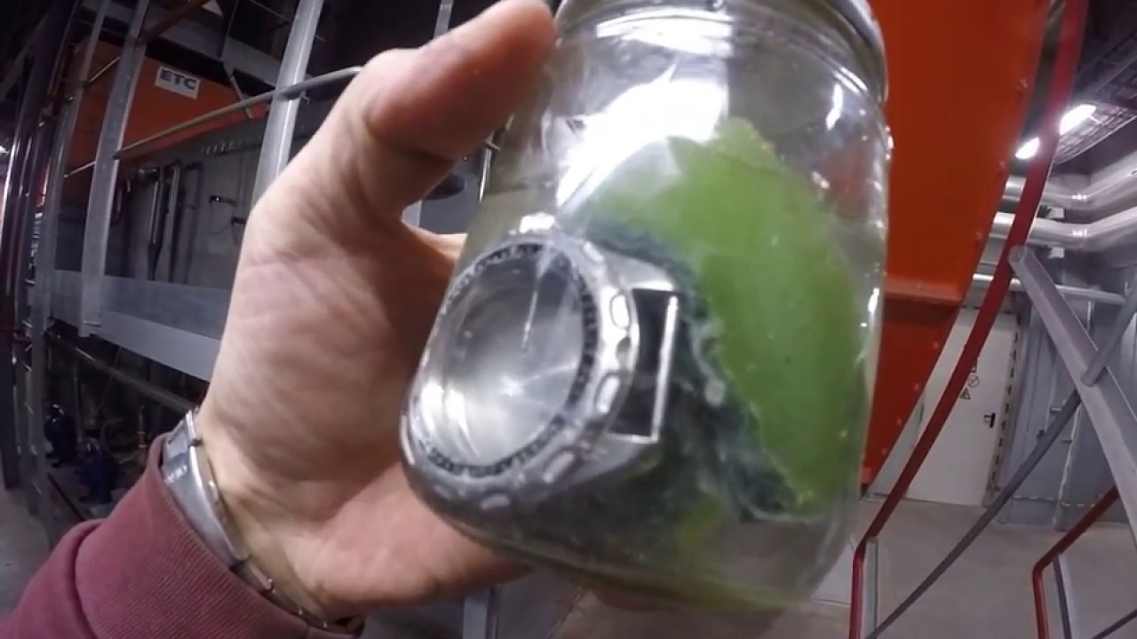 homemade watch waterproof tester - YouTube