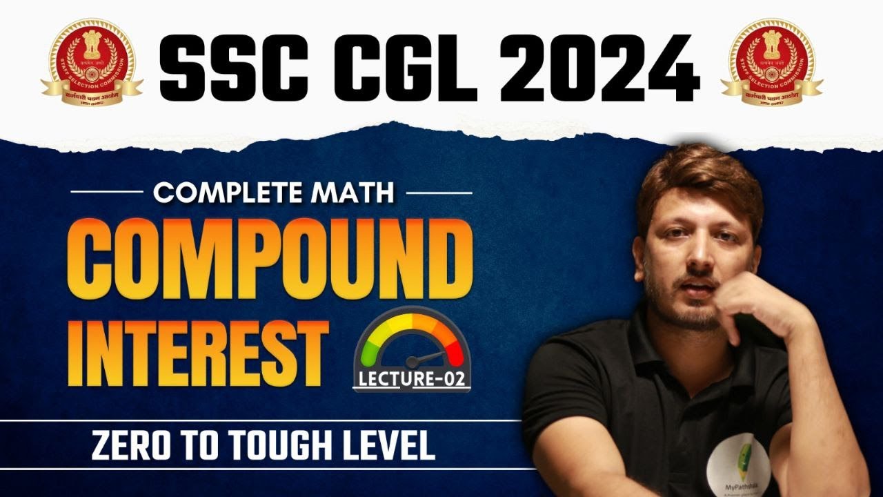 Compound Interest Lec- 02 l for SSC CGL CHSL CPO MTS | SSC CHSL Result ...