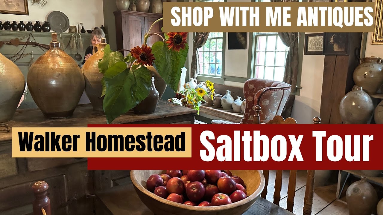 PERFECTLY PRIMITIVE HOME AND ANTIQUES!!! TOUR/Walker Homestead - YouTube